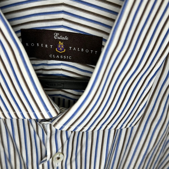 Robert Talbott | Shirts | Robert Talbot Estate Classic Mens Dress Shirt ...